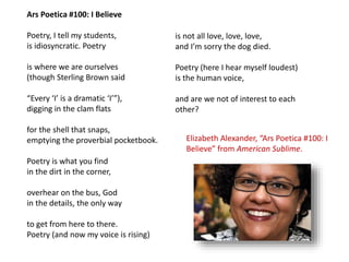 The Active Learner and their Environment | PPTX