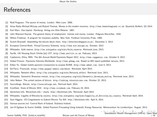 Bitcoin and the Future of Money (Icelandic version) | PDF