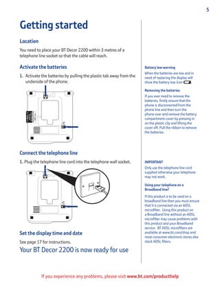 BT Decor 2200 | PDF