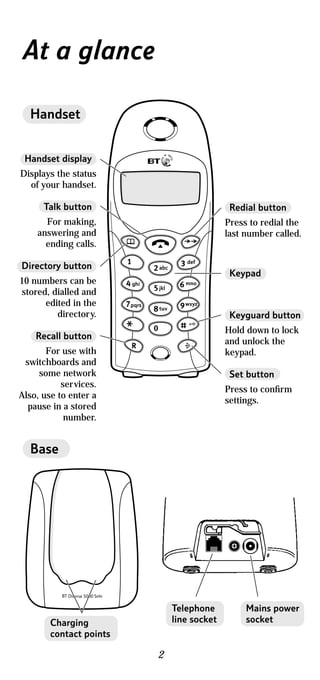 Bt diverse 5000 User Guide from Telephones Online www.telephonesonline ...