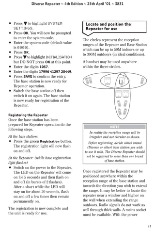Bt diverse repeater User Guide from Telephones Online www ...