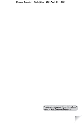 Bt diverse repeater User Guide from Telephones Online www ...
