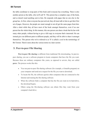 Bit torrent documentation | PDF