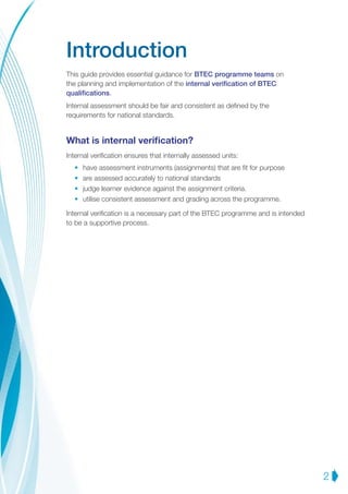 Btec centre guide_to_internal_verification | PDF