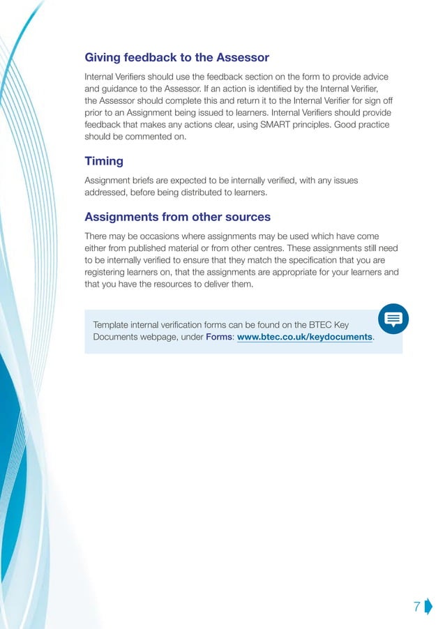 Btec centre guide_to_internal_verification | PDF | Educational Assessment | Education