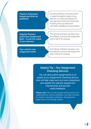 Btec centre guide_to_internal_verification | PDF