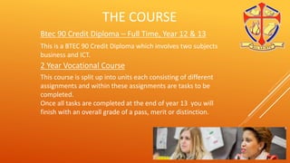 Btec core business and ict | PPTX