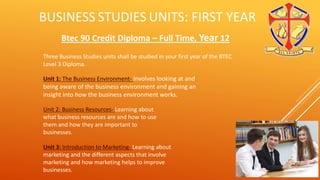 Btec core business and ict | PPTX