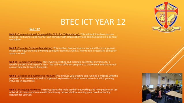 Btec core business and ict | PPT