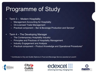 Btec diploma in hospitality presentation 2011 final version | PPT