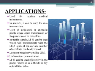LI-FI TECHNOLOGY ( an emerging technology) | PPT