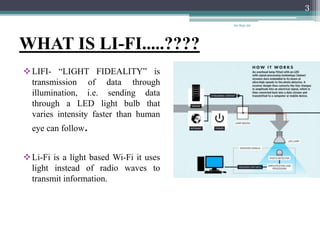 LI-FI TECHNOLOGY ( an emerging technology) | PPT