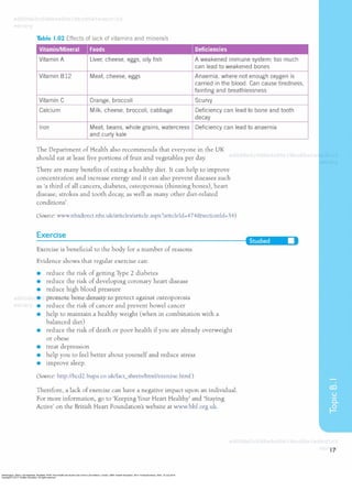 BTEC Unit 1 Exercise book | PDF