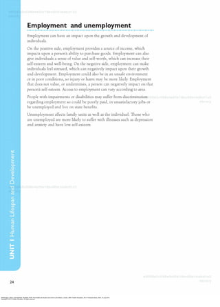 BTEC Unit 1 Exercise book | PDF