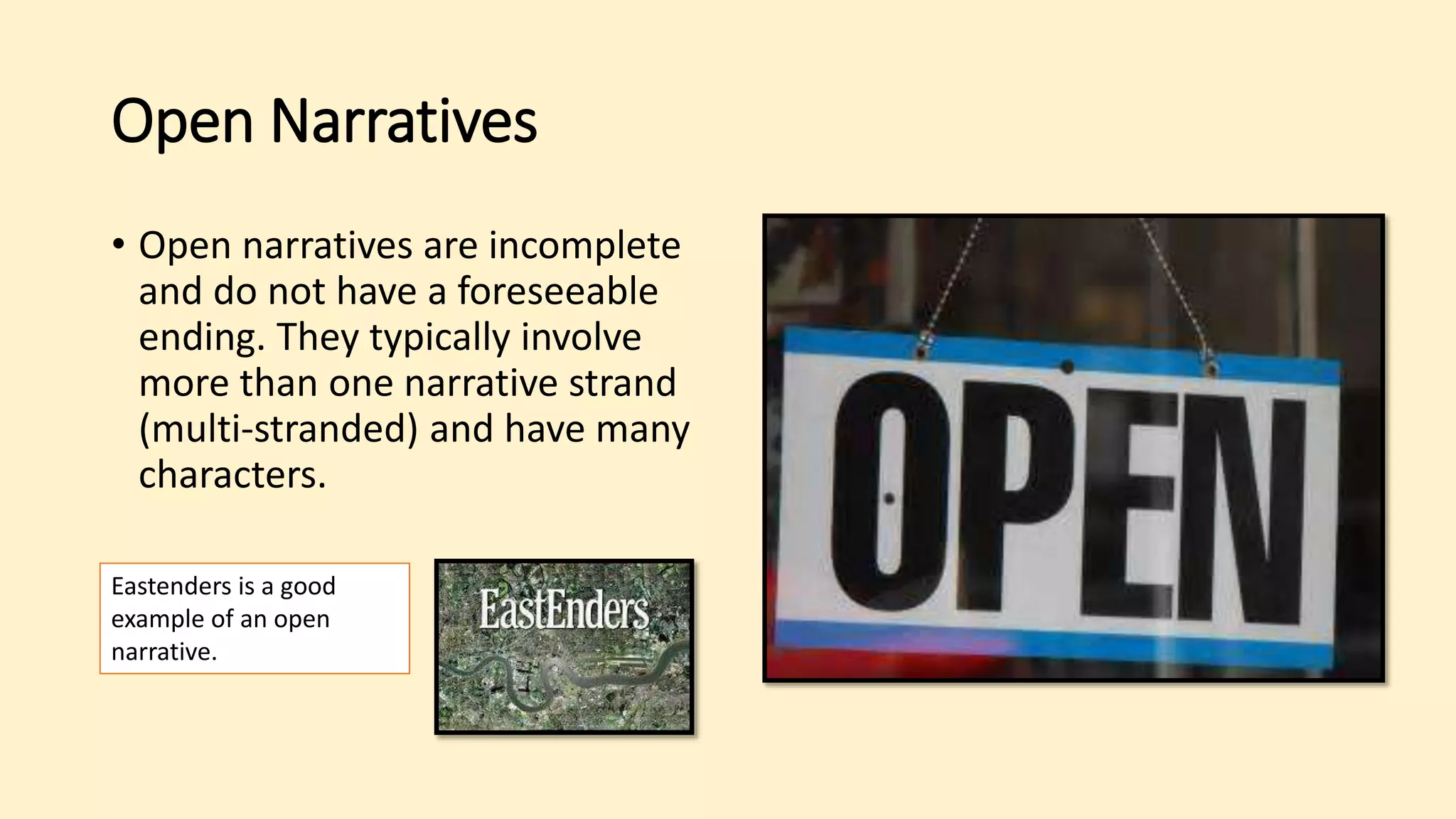 Narrative Structures | PPTX