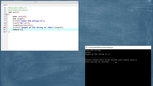 String Library Functions | PPT