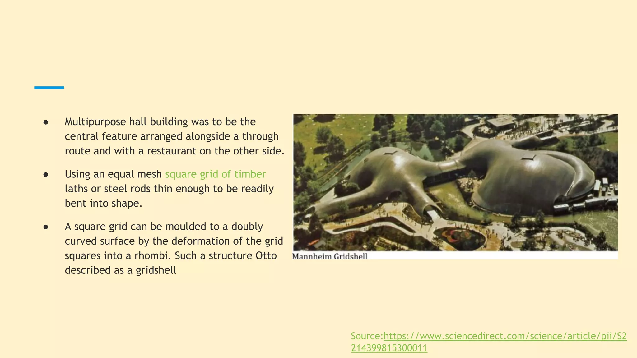 Building Construciton techniques - Grid shells | PDF