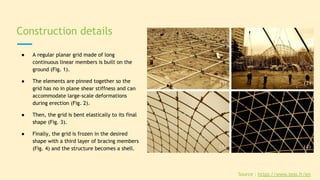 Building Construciton techniques - Grid shells | PDF