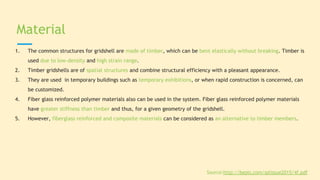 Building Construciton techniques - Grid shells | PDF
