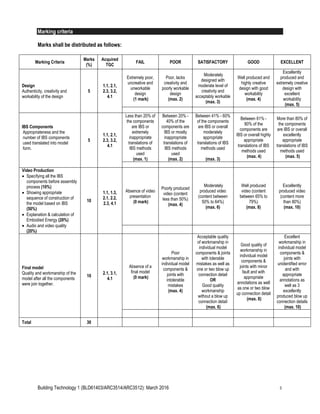 BUILDING TECHNOLOGY PROJECT 1 BRIEF | PDF