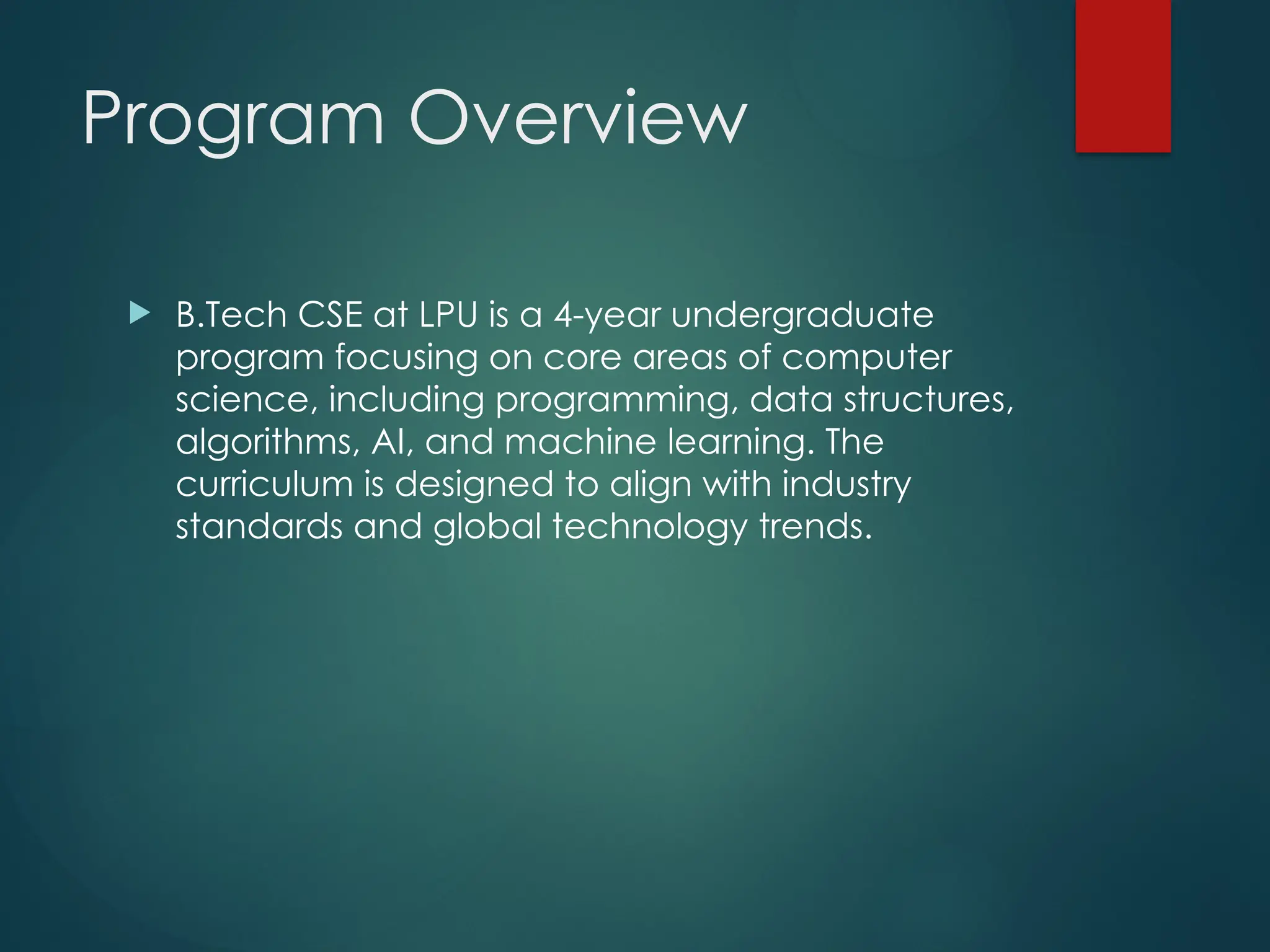 BTech_CSE_LPU_Presentation.pptx......... | PPTX