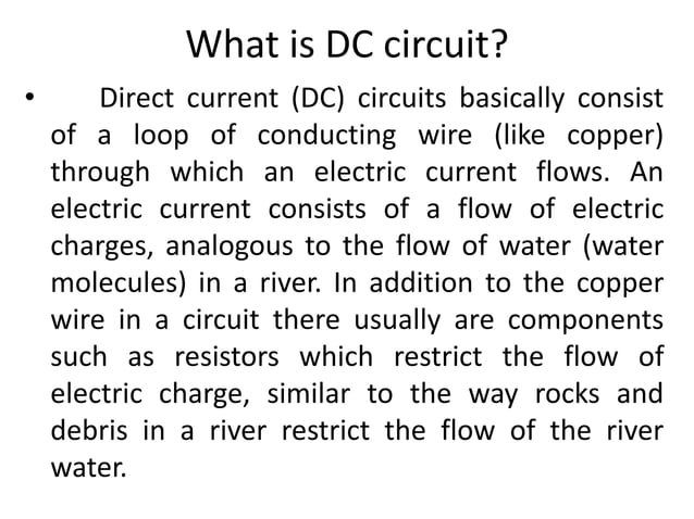 B tech ee ii_ eee_ u-1_ dc circuit analysis_dipen patel | PPT