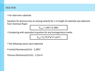 Study and design of a three way catalytic converter | PPTX