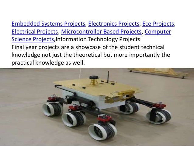 B tech final year projects for ece eie eee students