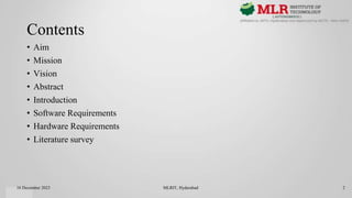 btech mini project ppt.pptx fofmnasknmdfknadn | PPTX | Internet of Things | Internet