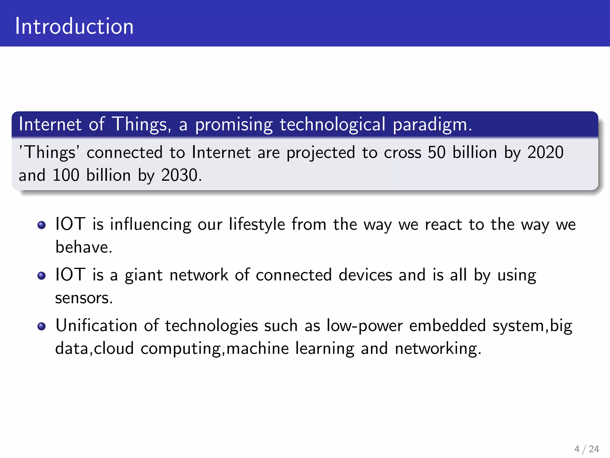 Latex Beamer Presentation, Smart Wearable Sensor | PPT