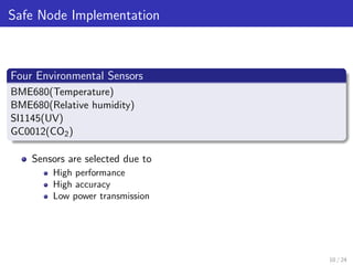 Latex Beamer Presentation, Smart Wearable Sensor | PPT