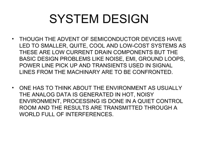 system design | PPT