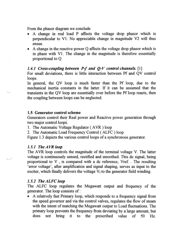 Load / Frequency balancing Control systems study | PDF