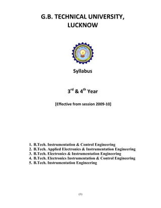 Btec instrumentation control | PDF