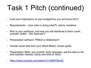 Btec l3 short film | PPTX