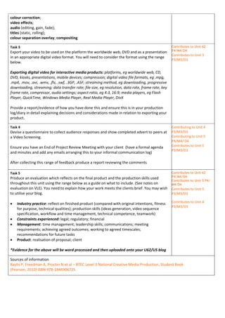 Btec level 3 ass 3 u4 5 and 62 | PDF