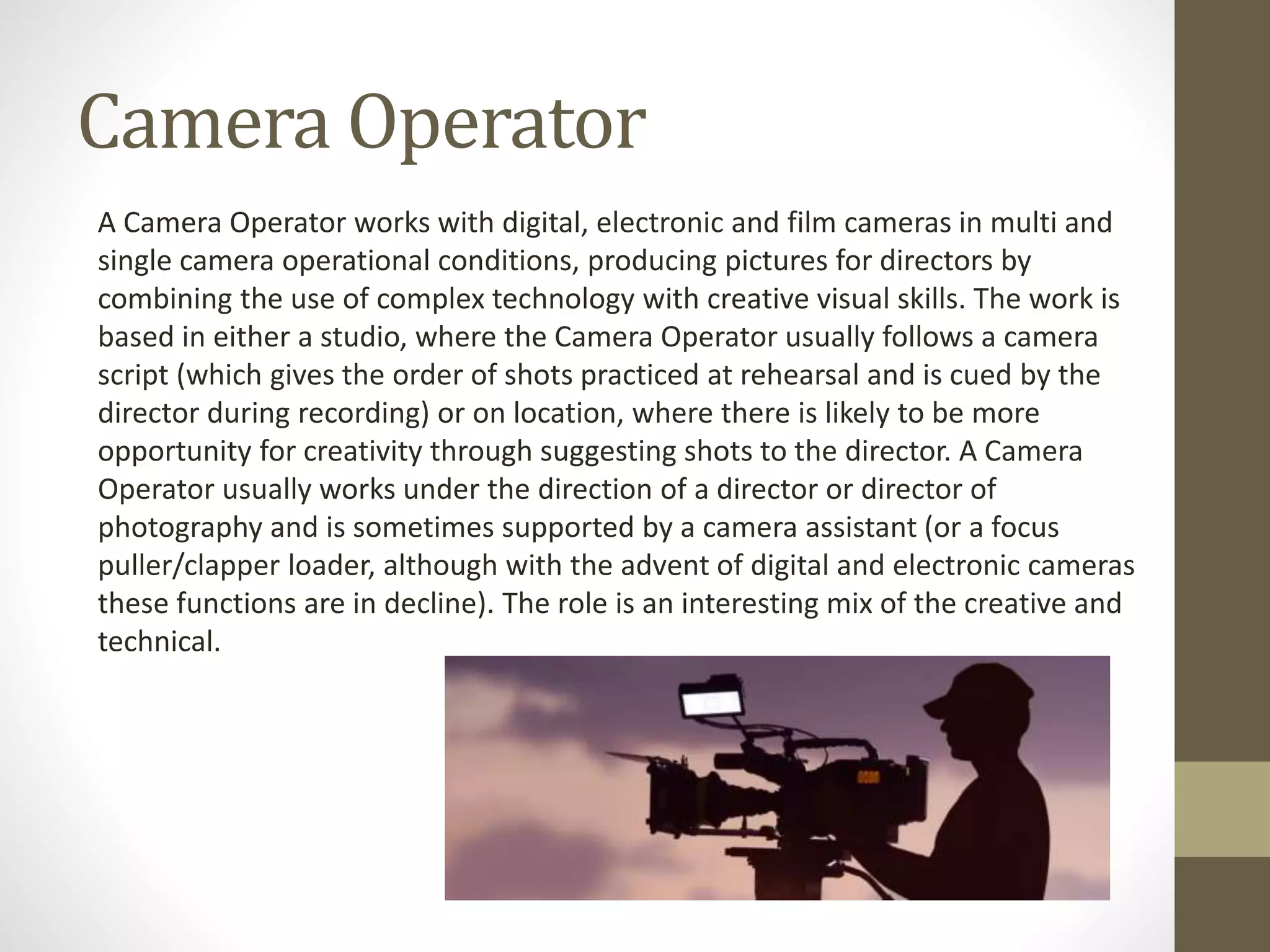 Btec media job roles | PPTX