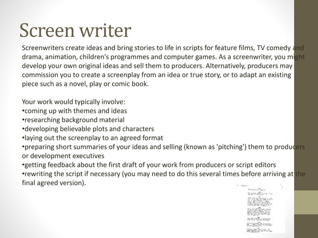 Btec media job roles | PPTX