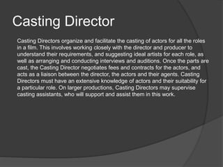 Btec media job roles ppt | PPT