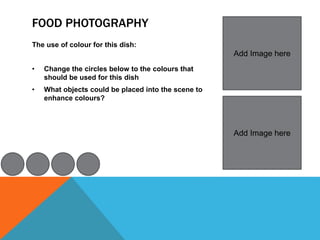 Btec photography FOOD PHOTOGRAPHY | PPT