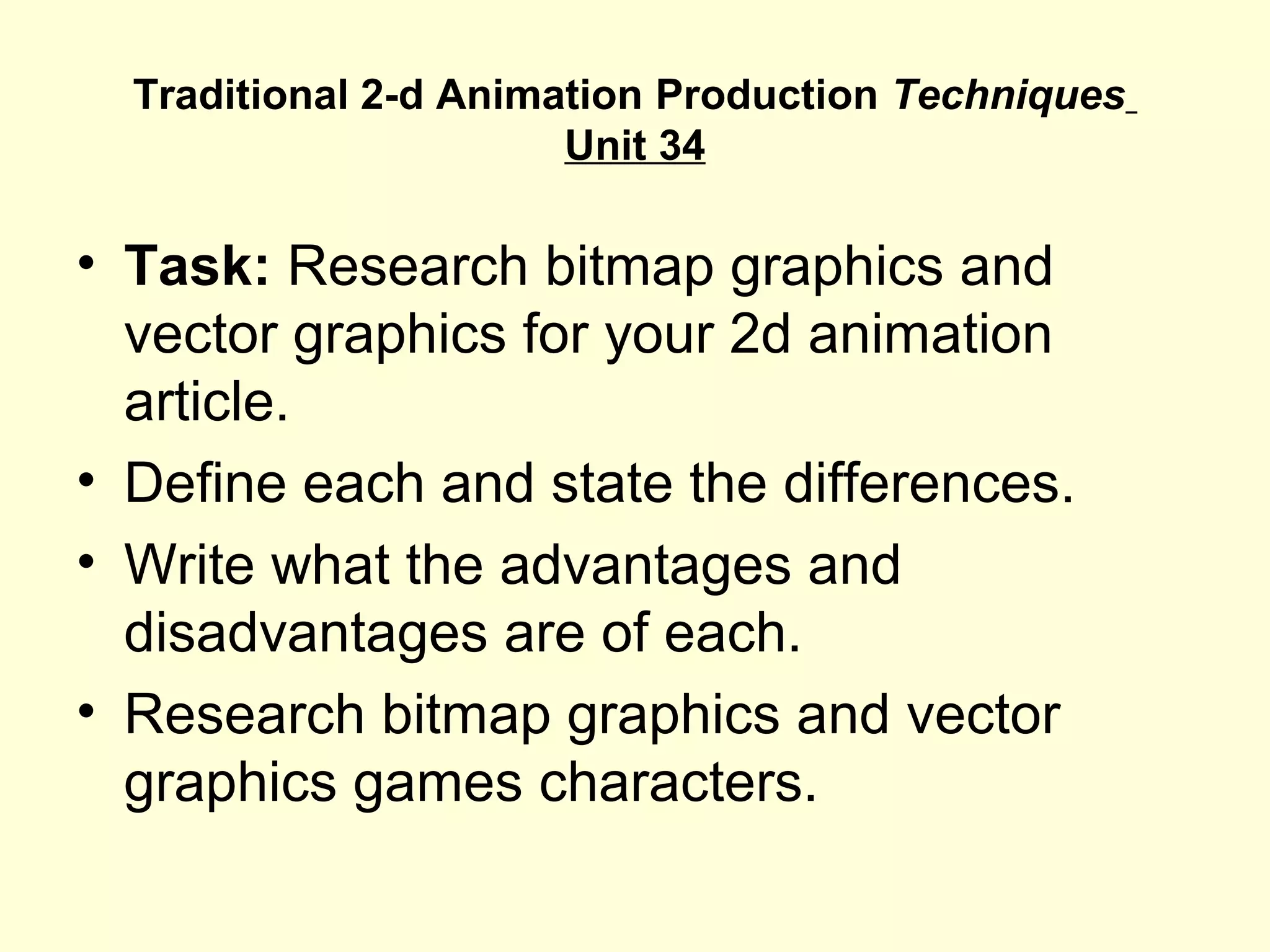 Btec u 34 bitmap vs vector | PPT