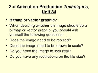 Btec u 34 bitmap vs vector | PPT