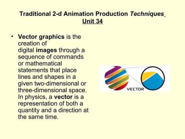 Btec u 34 bitmap vs vector | PPT