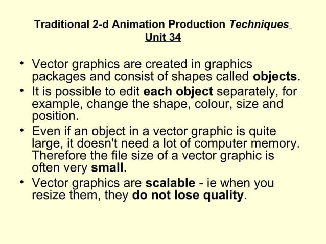 Btec u 34 bitmap vs vector | PPT