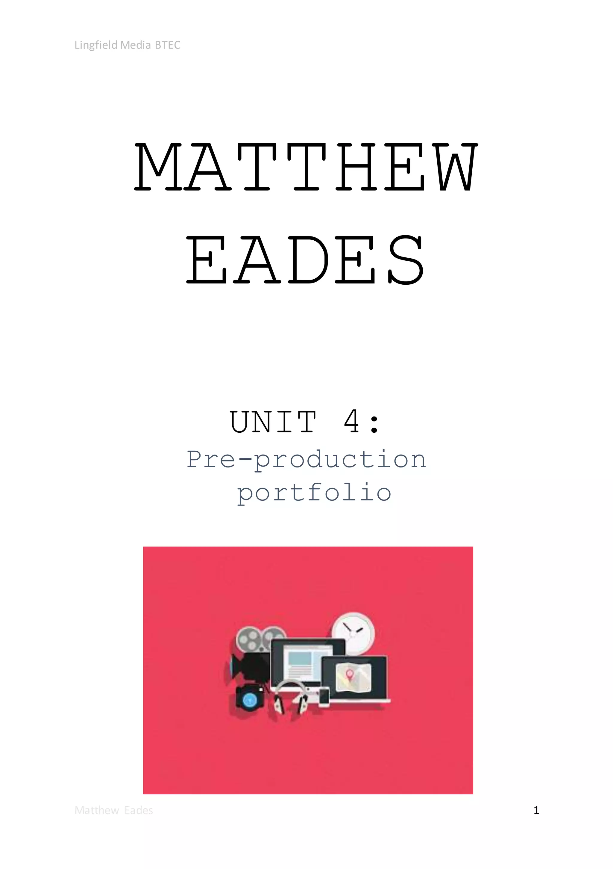 Btec unit 4 media | DOCX