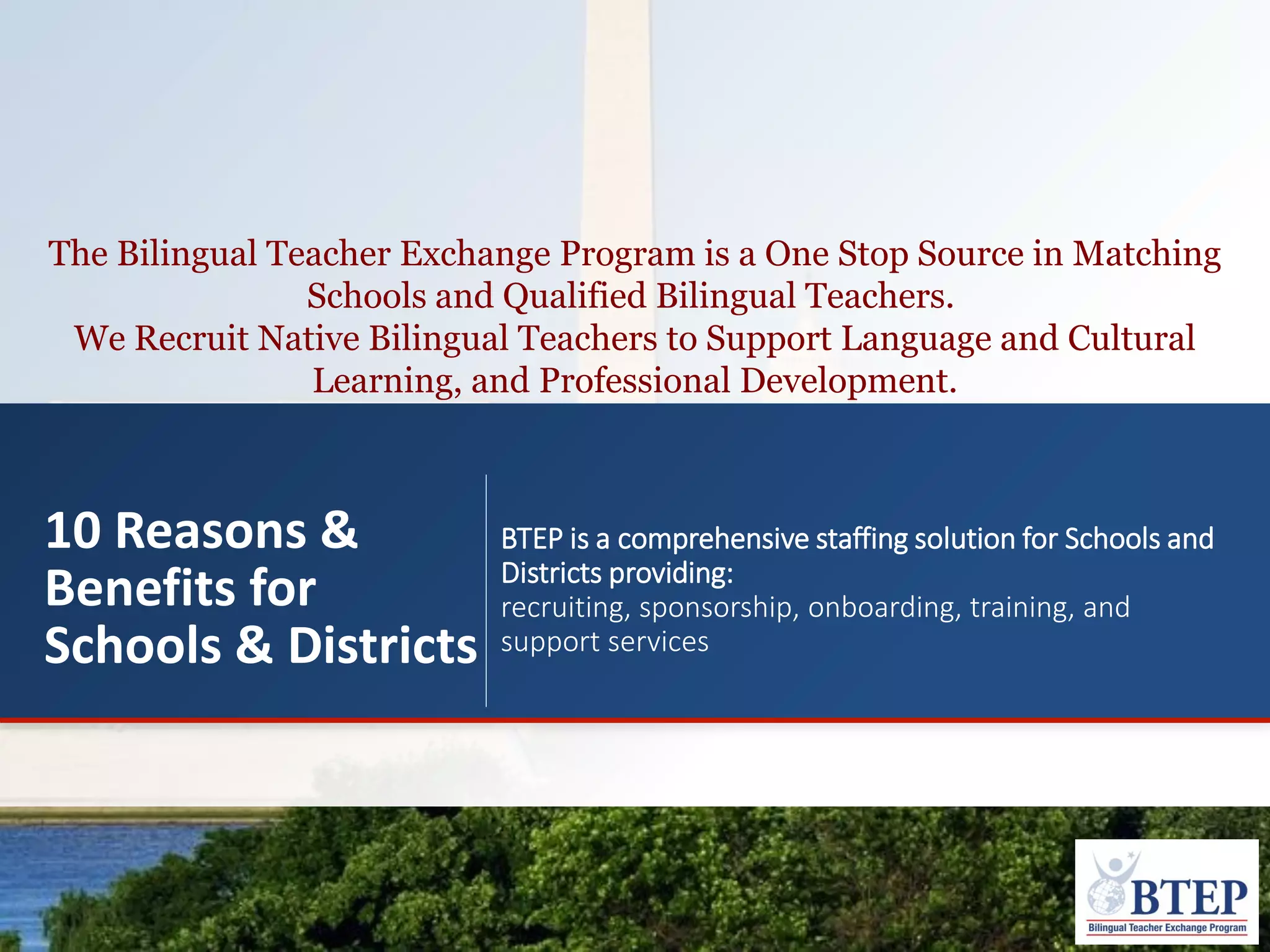 Bilingual Teacher Exchange Intro 2017 | PDF