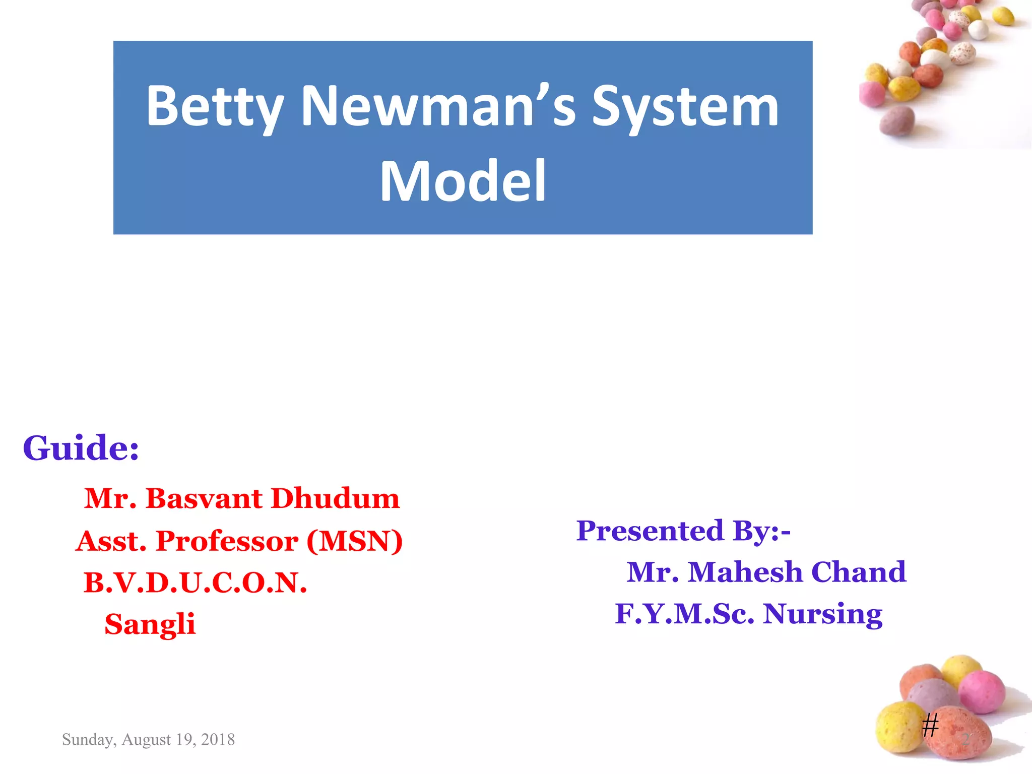 Betty neumann stress theory | PPT