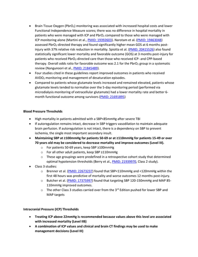 BTF-Guidelines-for-TBI-Management.pdf | Death, Injury, or Military ...
