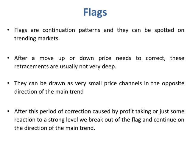 Lesson BTF110. Chart Patterns for Binary Trading | PPT
