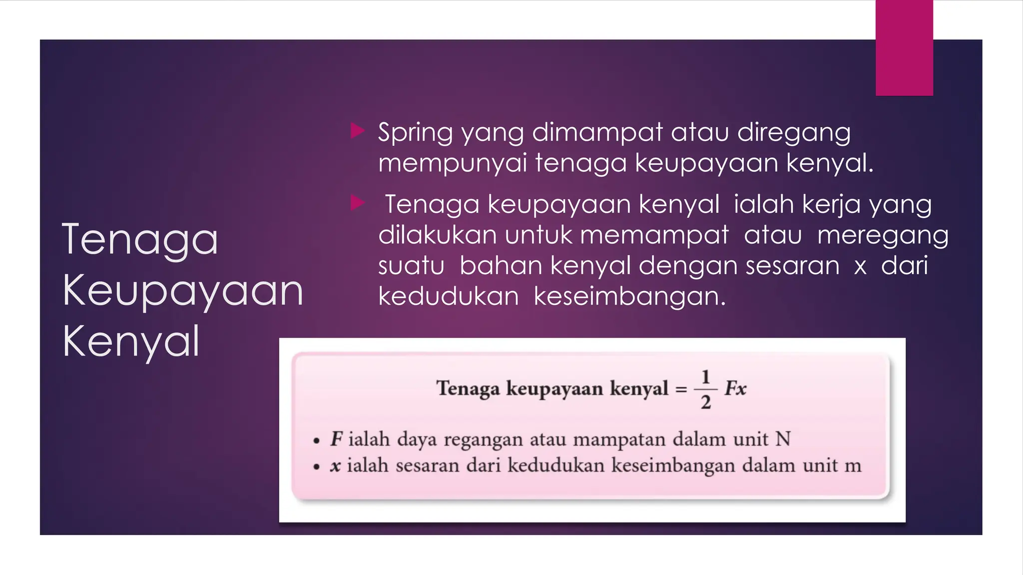 bab 7 tenaga dan kuasa sains tingkatan 3 | PPT